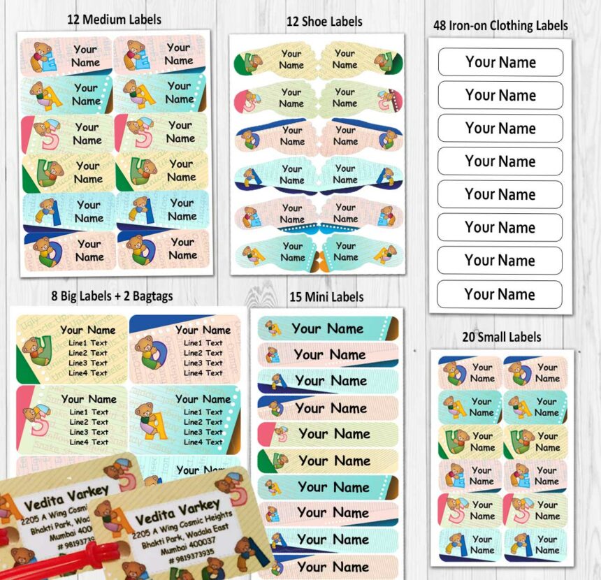Smile Labels - Label it or Lose it