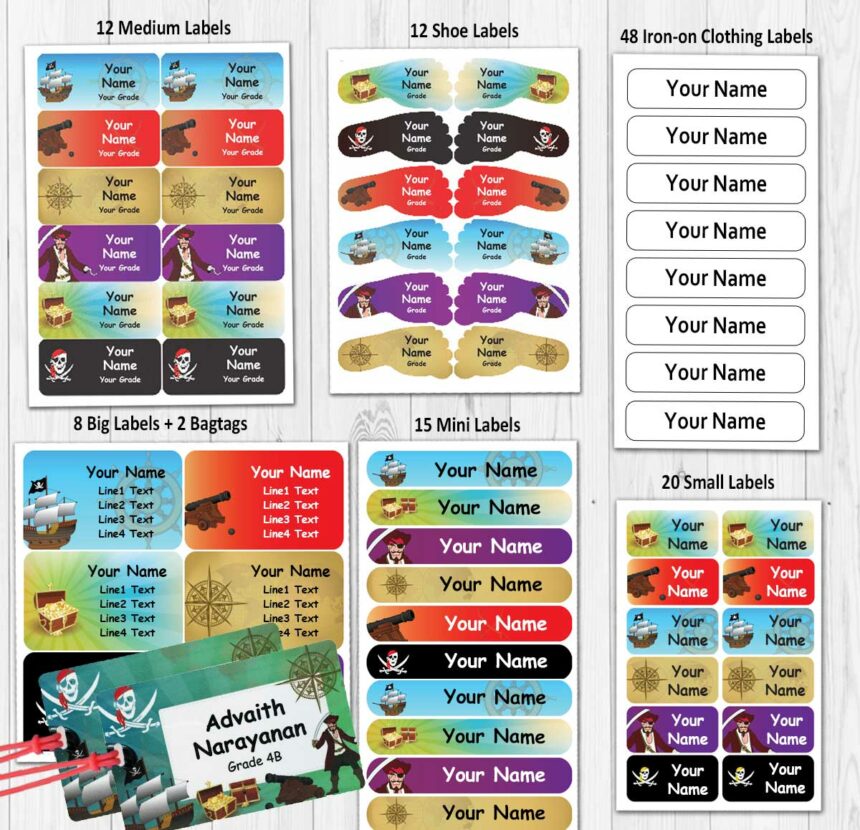 Smile Labels - Label it or Lose it